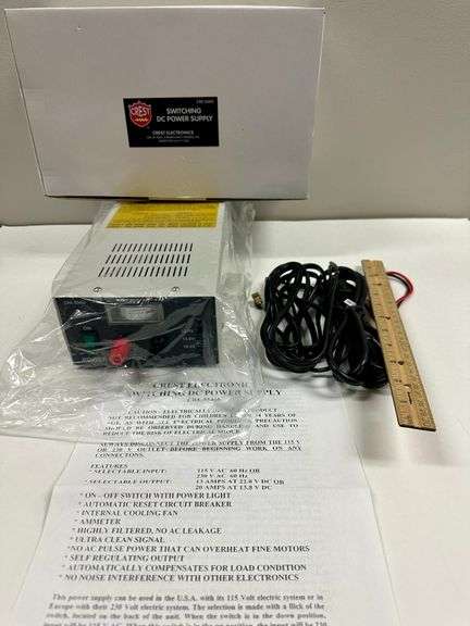 Crest Railroad Controller - Auction Ohio