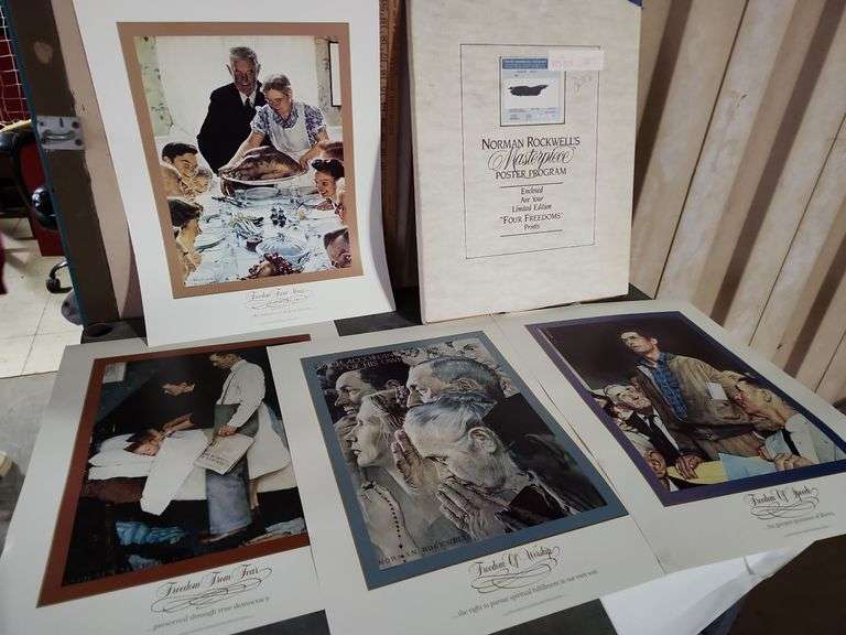 Norman Rockwell's Masterpiece Poster Program - Auction Ohio