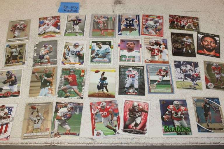 OSU Rookies Football Cards - Auction Ohio