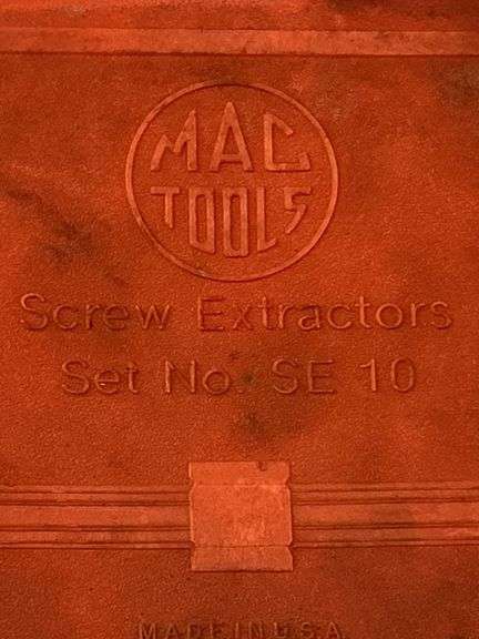 Mac tool extractor set - Auction Ohio