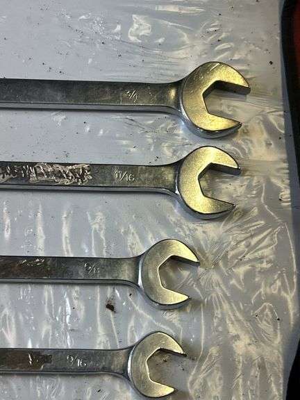 Mac tools combination wrenches - Auction Ohio