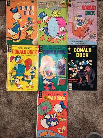 Vintage Donald Duck Comic Books - Auction Ohio