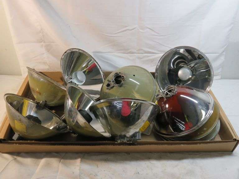 (x14) Large head light reflector '74-'95 airheads - Auction Ohio