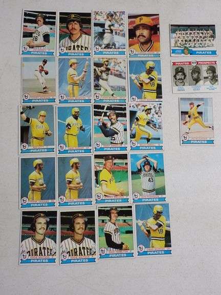 1979 Topps Baseball Card Collection - Pittsburgh Pirates - Auction Ohio