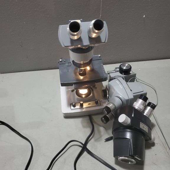 3x Assorted Microscopes For Parts - Auction Ohio