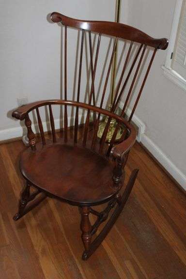 Windsor Rocking Chair - Auction Ohio