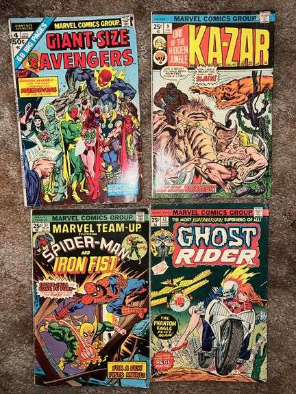 Vintage Marvel Comic Books - Auction Ohio