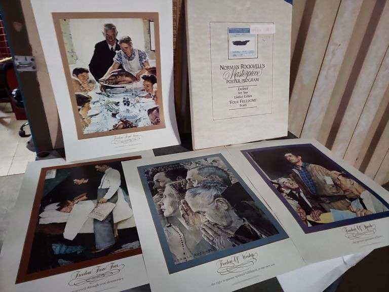 Norman Rockwell's Masterpiece Poster Program - Auction Ohio