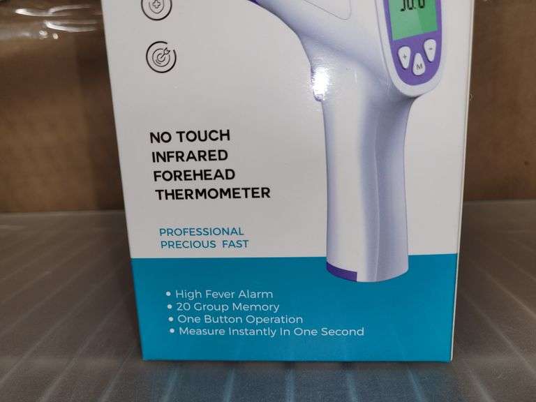 (NEW) No Touch Infrared Forehead Thermometer - Model QY-EWQ-01 ...