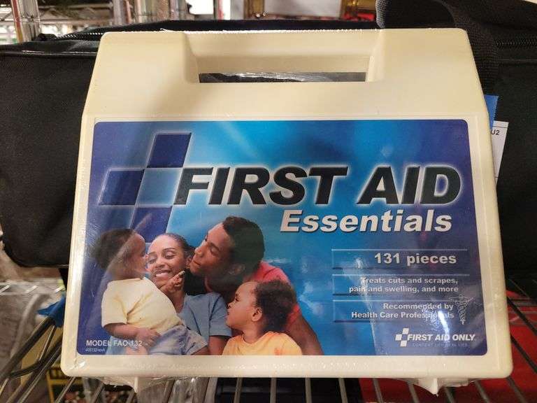 First Aid Essentials 131 Pieces - Sealed Model FAO-132 ... - Auction Ohio