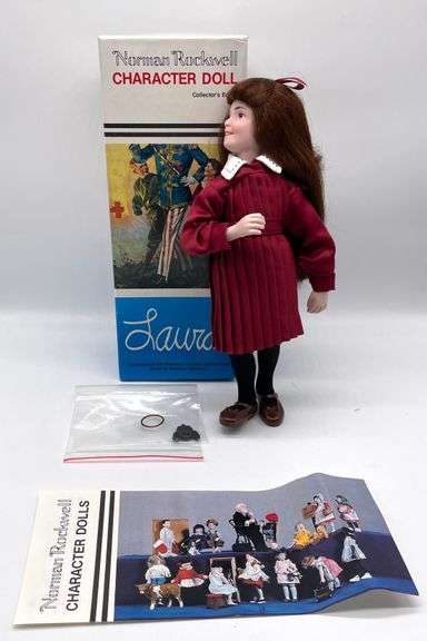 Laura - Norman Rockwell Doll - Auction Ohio