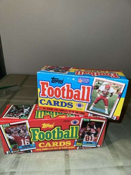 Topps football trading cards-1 sealed - Auction Ohio