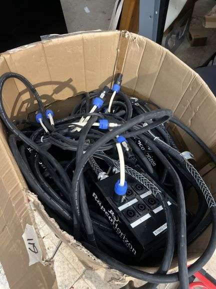 Stage speaker wiring - Auction Ohio