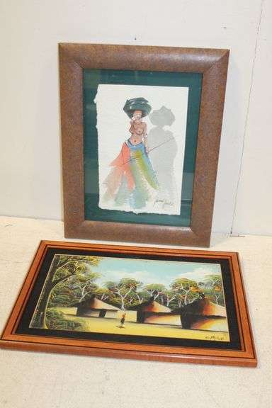 Jenni Jooste & C. Muturi Paintings - Auction Ohio