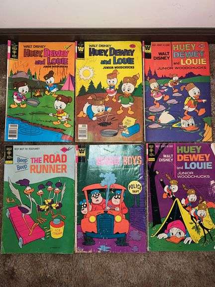 Vintage Huey, Duey, and Louie Comic Books - Auction Ohio
