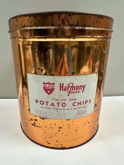 Harmony Farms Copper Chip Can - Auction Ohio