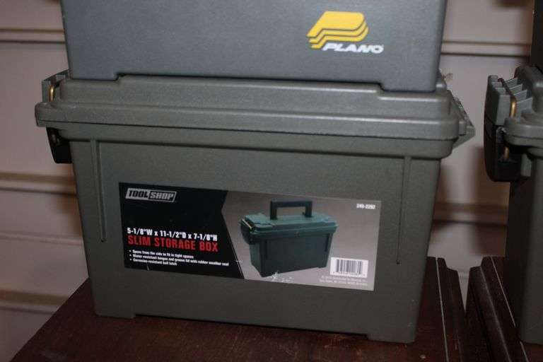 Tool Shop Slim Storage Boxes - Auction Ohio