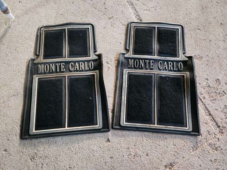Monte Carlo Floor Mats - Auction Ohio
