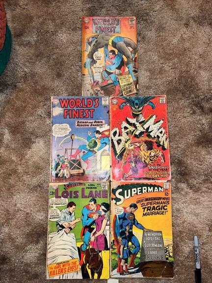 Vintage DC Comic Books - Auction Ohio