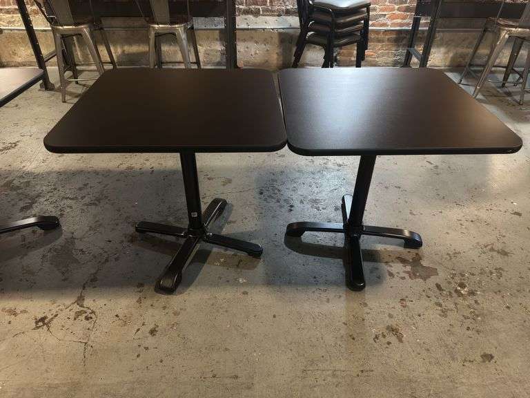 Two Flip-top Square Table - Auction Ohio