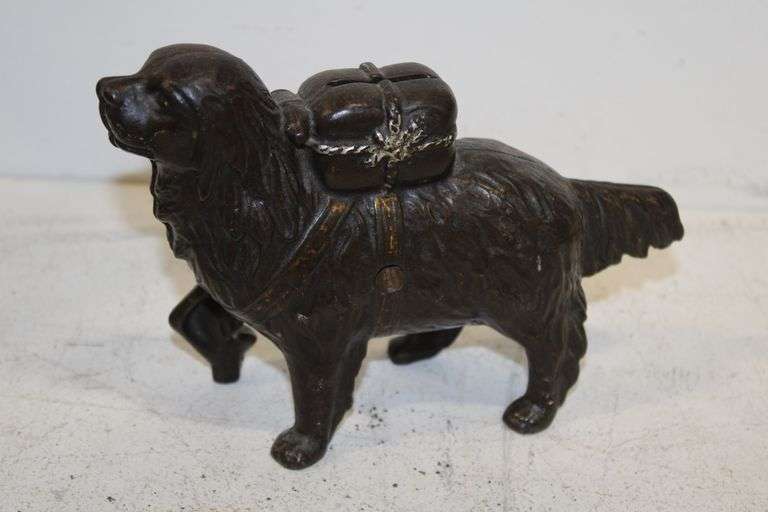 Antique Cast Iron Bank - Auction Ohio