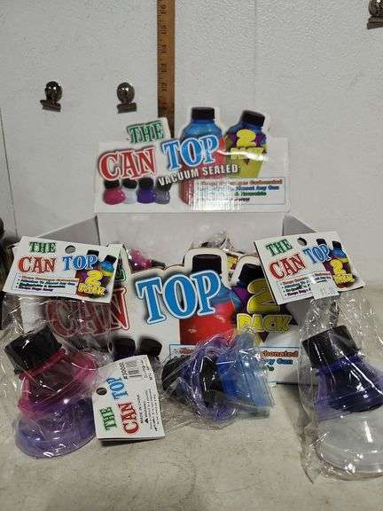 New Plastic Can Tops - Auction Ohio