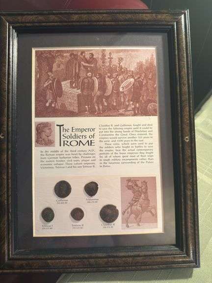 Genuine 300 AD coins - Auction Ohio