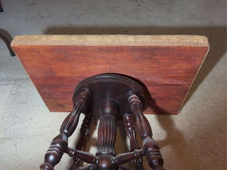Claw and Ball Organ Stool - Auction Ohio