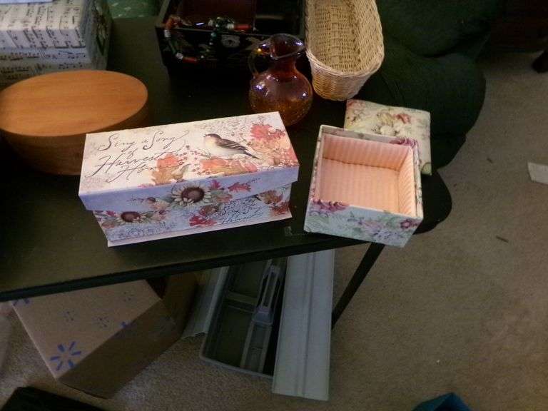 Misc. Decorative Boxes, Approx.10 - Auction Ohio