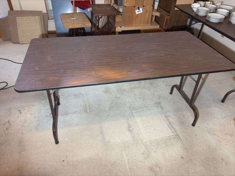 6 Foot Folding Table - Auction Ohio