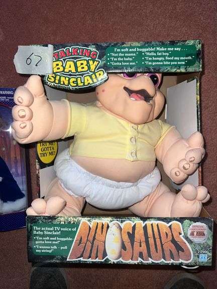 Baby Sinclair Dinosaurs Toy - Auction Ohio