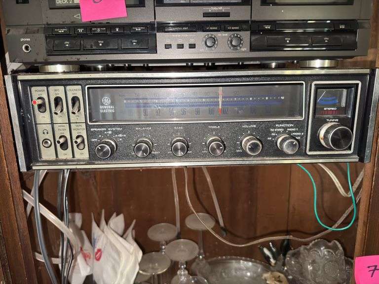 GE FET-IC AM/FM Stereo Receiver - Auction Ohio