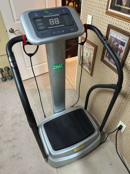 ZAAZ workout machine-vibration-WOW! Retails $2,569! - Auction Ohio