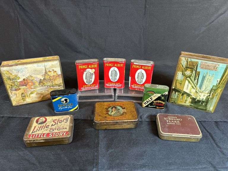 Vintage Cigar Tins - Auction Ohio