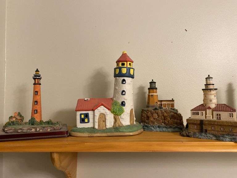 Four lighthouses - Oneida and American Heritage - Auction Ohio