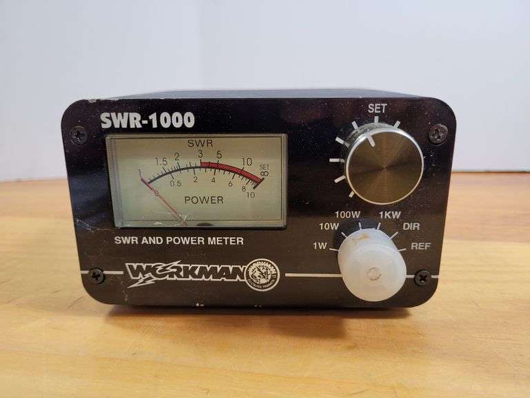SWR-1000 SWR and Power Meter - Workman - UNTESTED - Auction Ohio