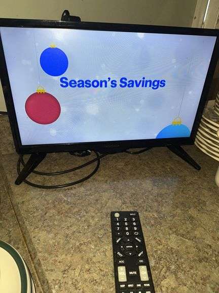 Small Insignia flatscreen tv - Auction Ohio