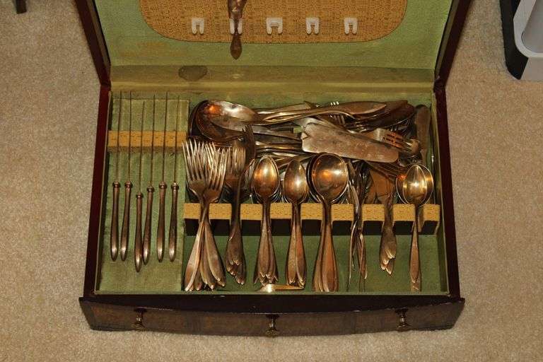 Brass Flatware Set - Auction Ohio