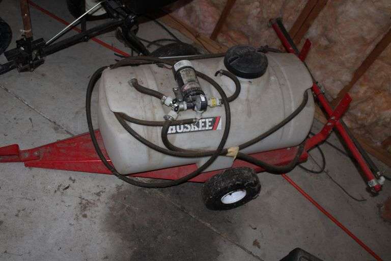 Huskie Pull-Along Sprayer Tank - Auction Ohio