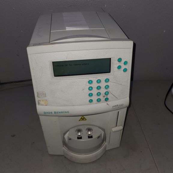 Siemens PFA-100 System - Platelet Function Analyzer - Auction Ohio