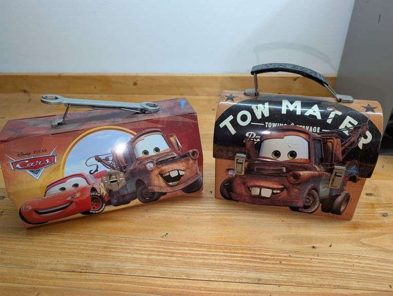 Pair of Disney Pixar Cars kids boxes - Auction Ohio