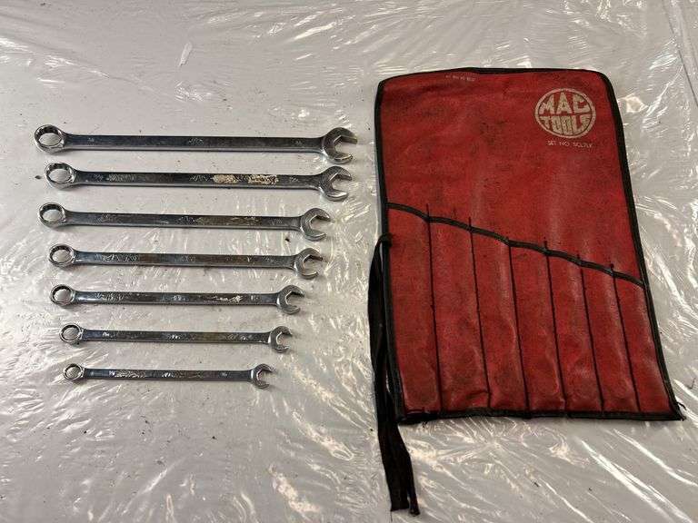 Mac tools combination wrenches - Auction Ohio