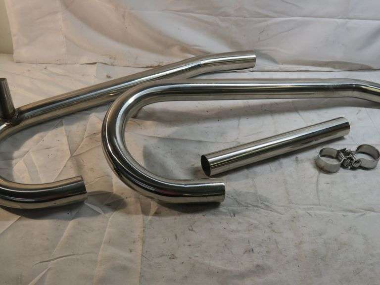 MAC header pipes w/crossover & clamps - Auction Ohio