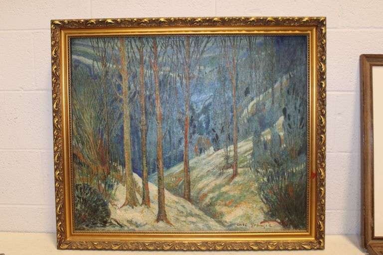 Carl Springer Landscape Painting - Auction Ohio