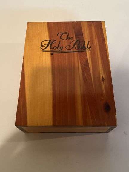 Holy Bible & Case - Auction Ohio