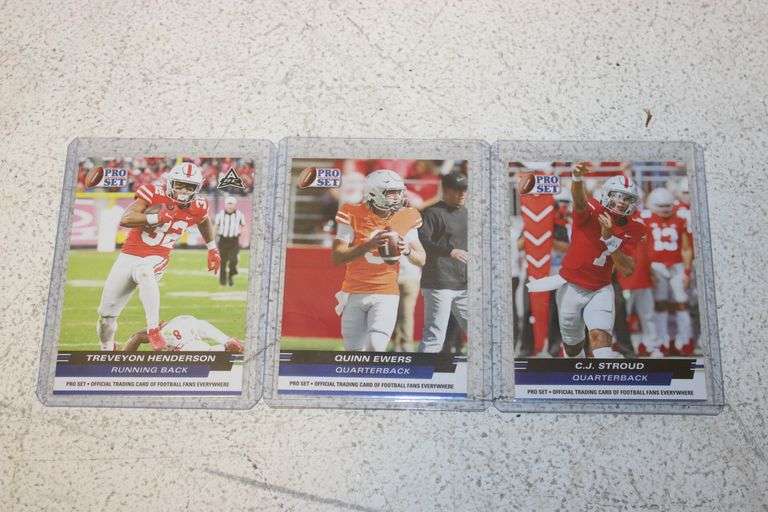 2022 Pro Set OSU Football Cards - Auction Ohio