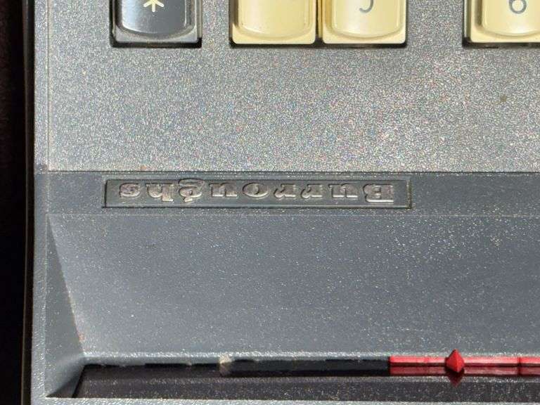 Vintage Burroughs Adding Machine - Auction Ohio