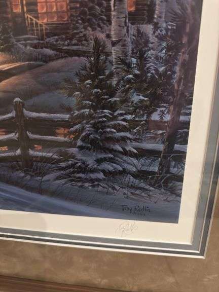 Terry Redlin signed print/litho - Auction Ohio