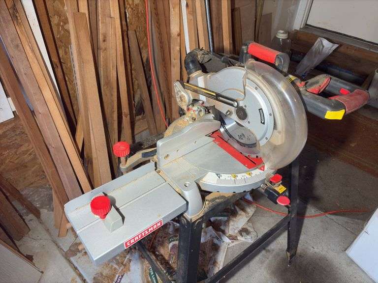 Craftsman Miter Saw on Stand - Auction Ohio