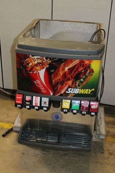 SerVend 8 Head Fountain Drink Dispenser - Auction Ohio